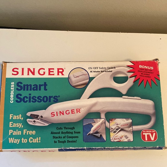 Singer | Other | Vintage Cordless Scissors | Poshmark
